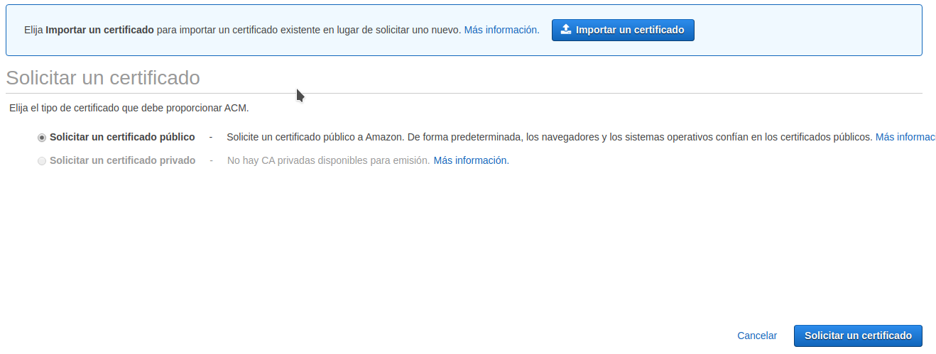 Create a free certificate in AWS with AWS Certificate Manager - Macklus.Net